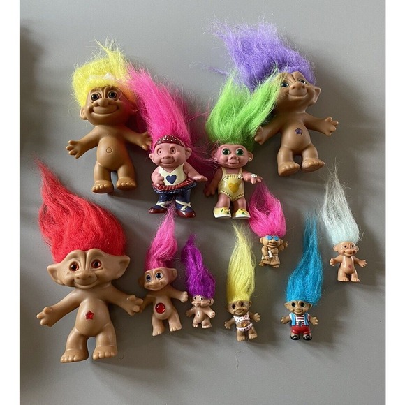 Ace Novelty | Toys | Vintage Troll Doll Collection Various Brands And ...